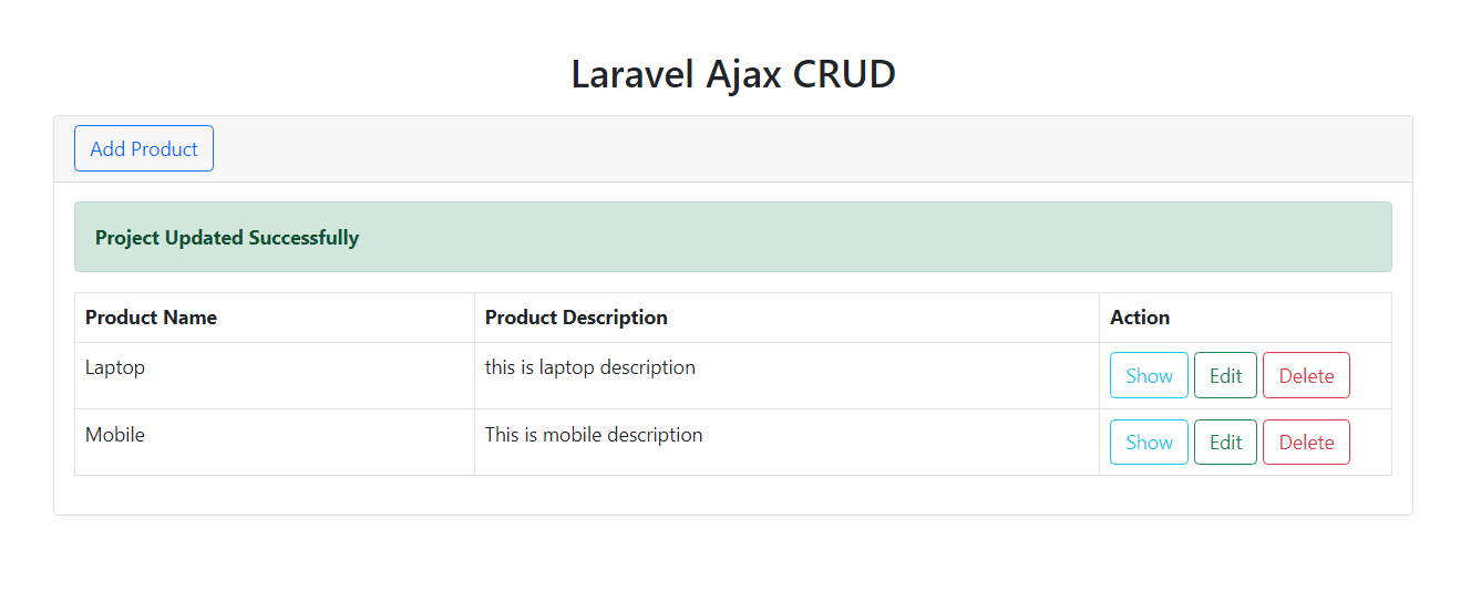 Laravel 11 Ajax Crud Tutorial Simple Step By Step Guide Artificial