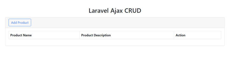 Laravel 11 AJAX CRUD Tutorial: Simple Step-by-Step Guide - Artificial Intelligence